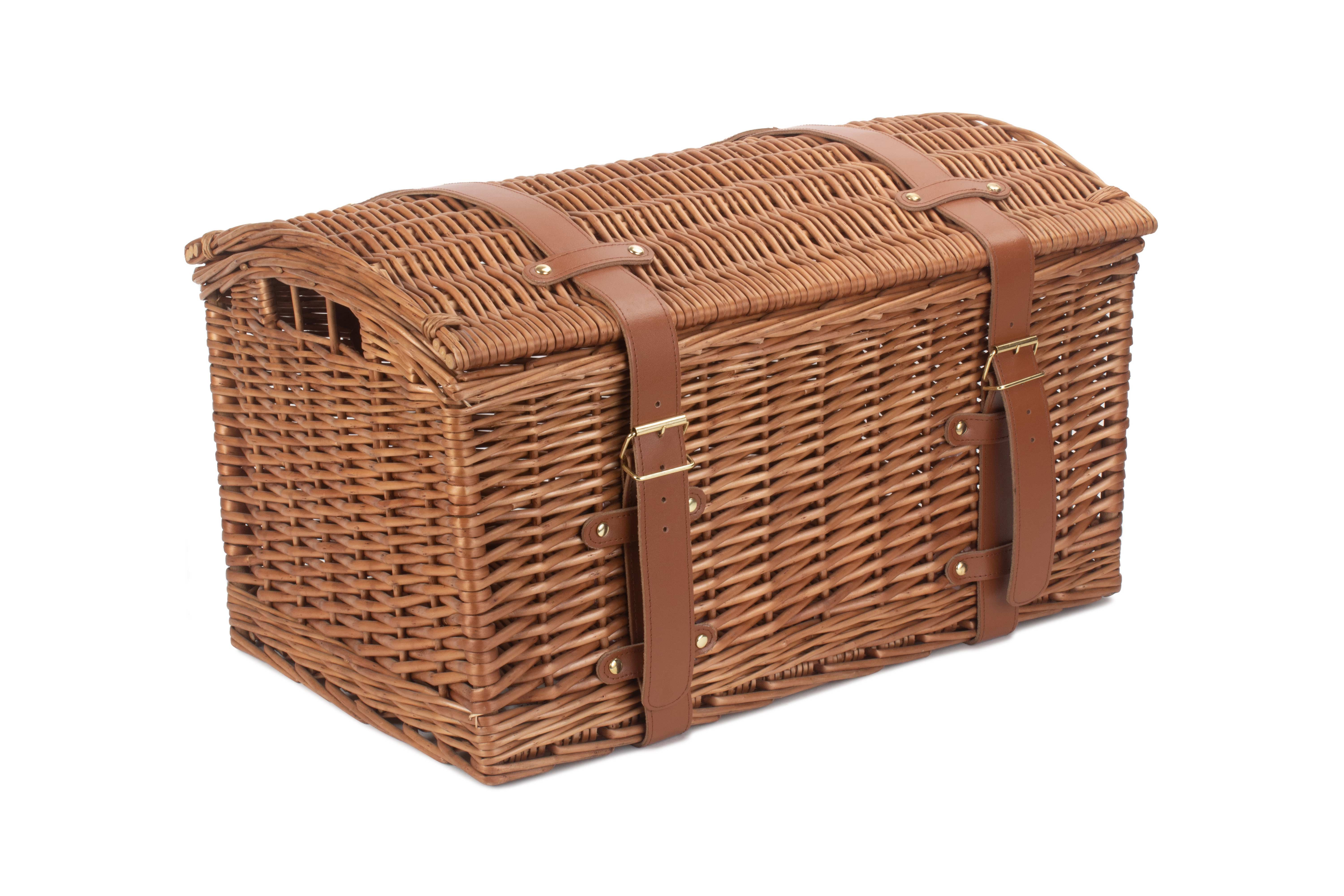 Small Light Steamed Domed Storage Hamper - Storage Hampers
