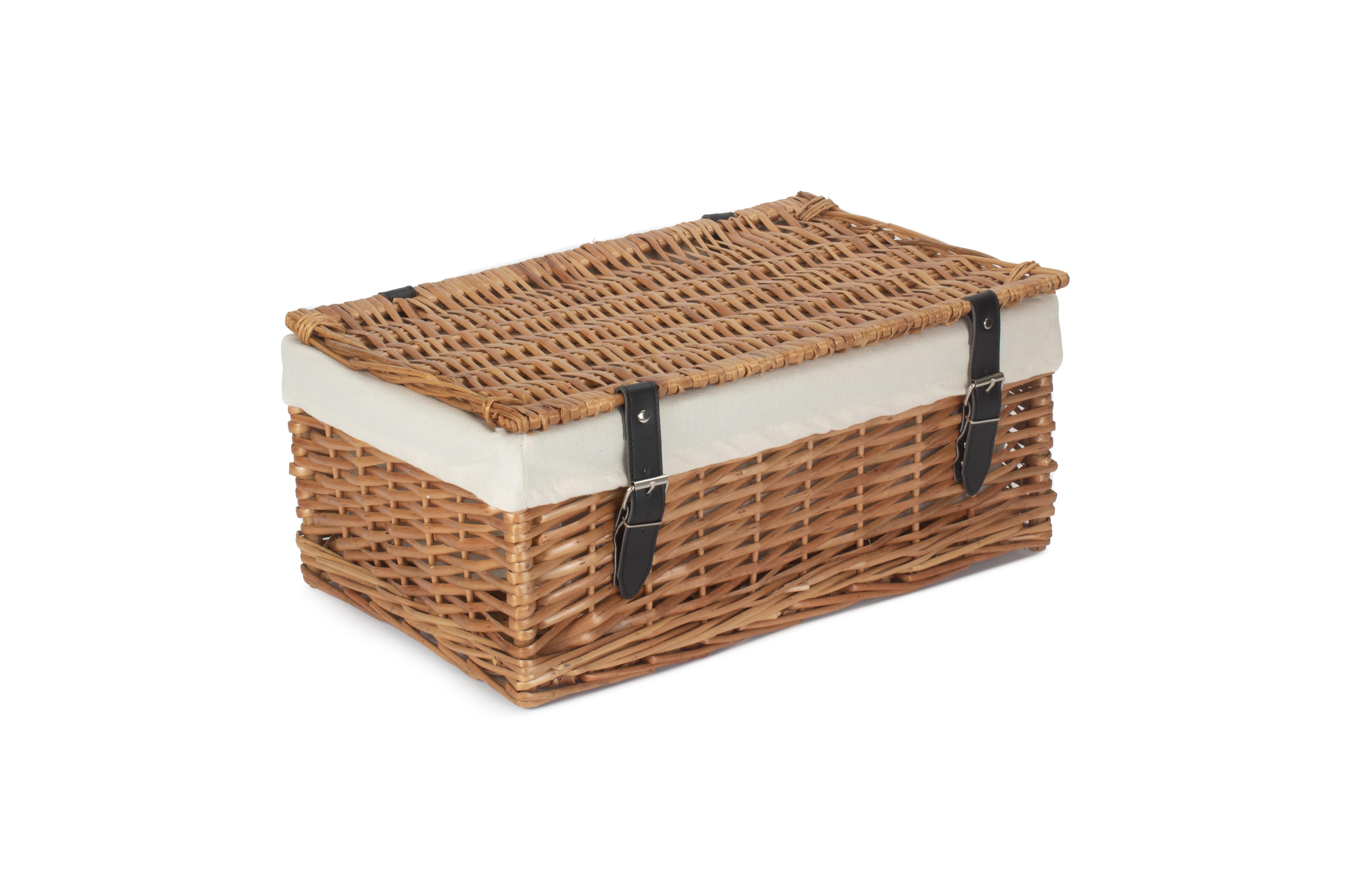 18" Large Packaging Hamper With White Lining - Empty Hampers